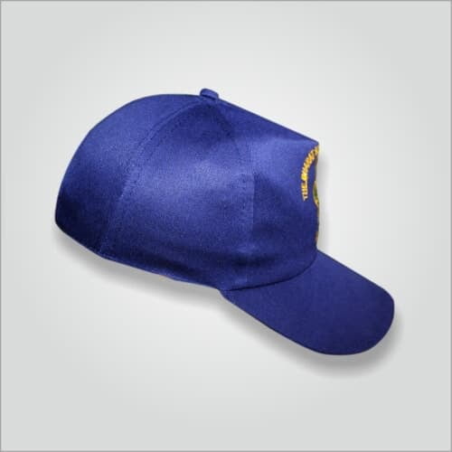 P-Cap BSG Logo Cream, Blue & Purple